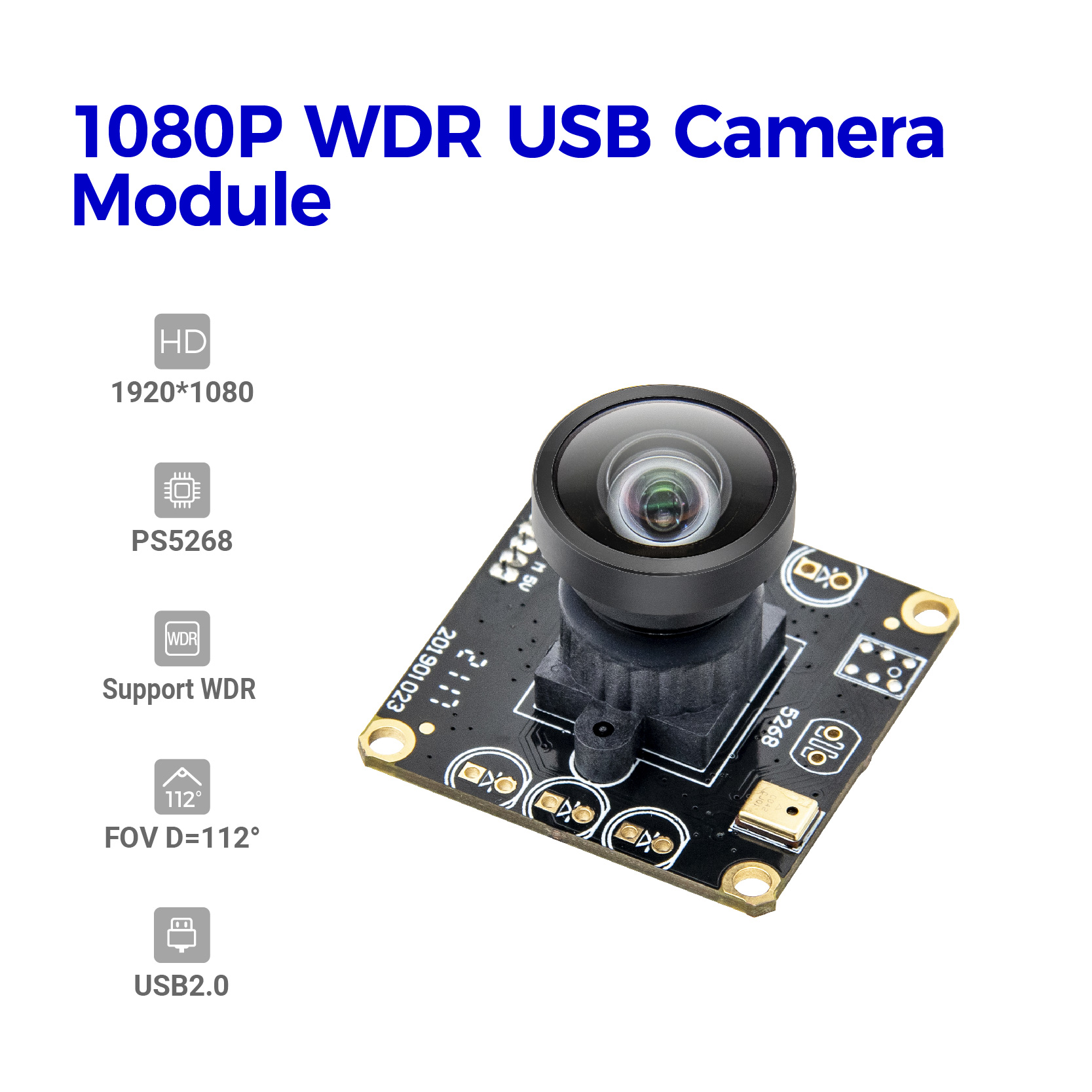 Wholesale Economic Wdr 1080p Usb Camera Module Manufacturer And Supplier Hampo