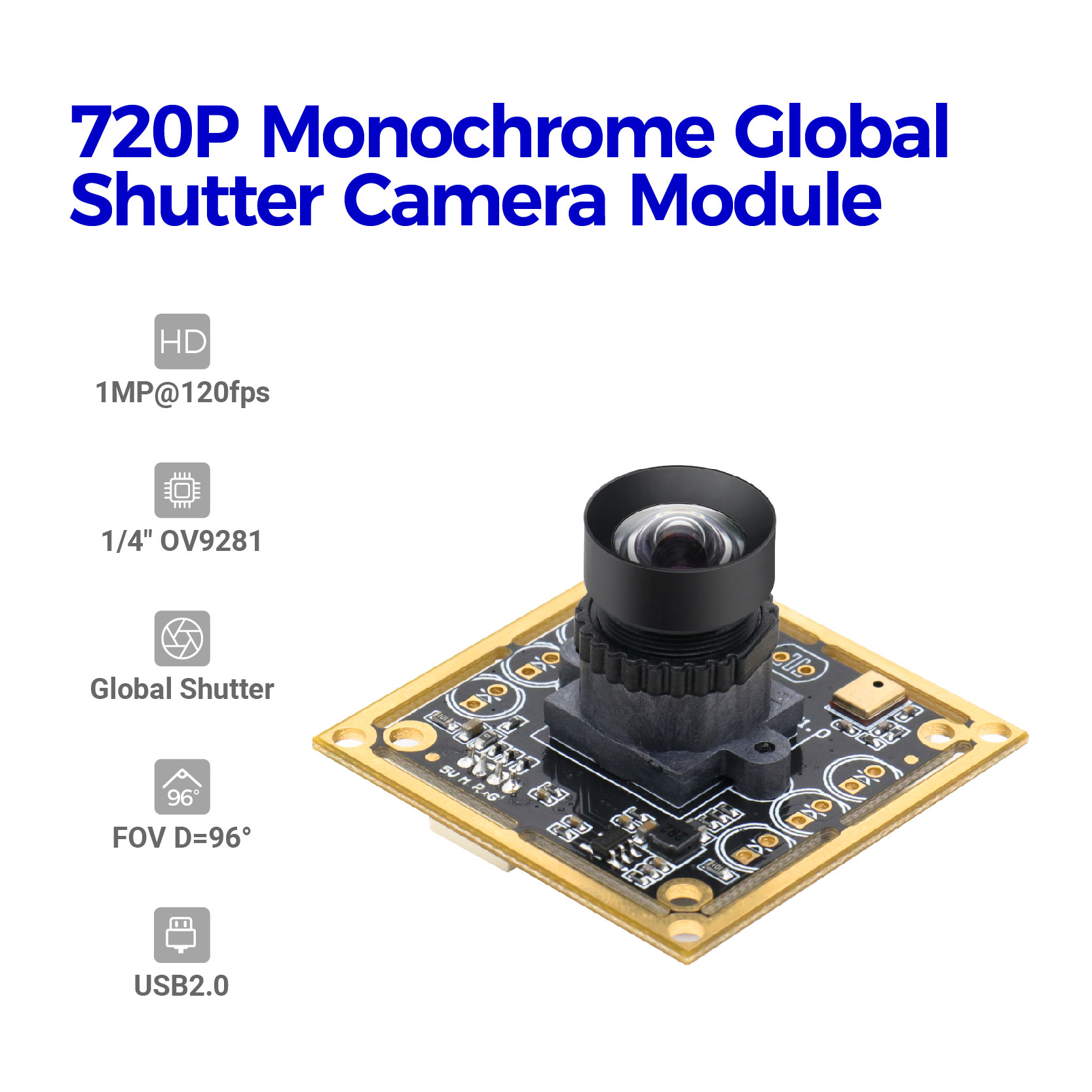 Wholesale Global Shutter Camera Module for High Speed Motion ...