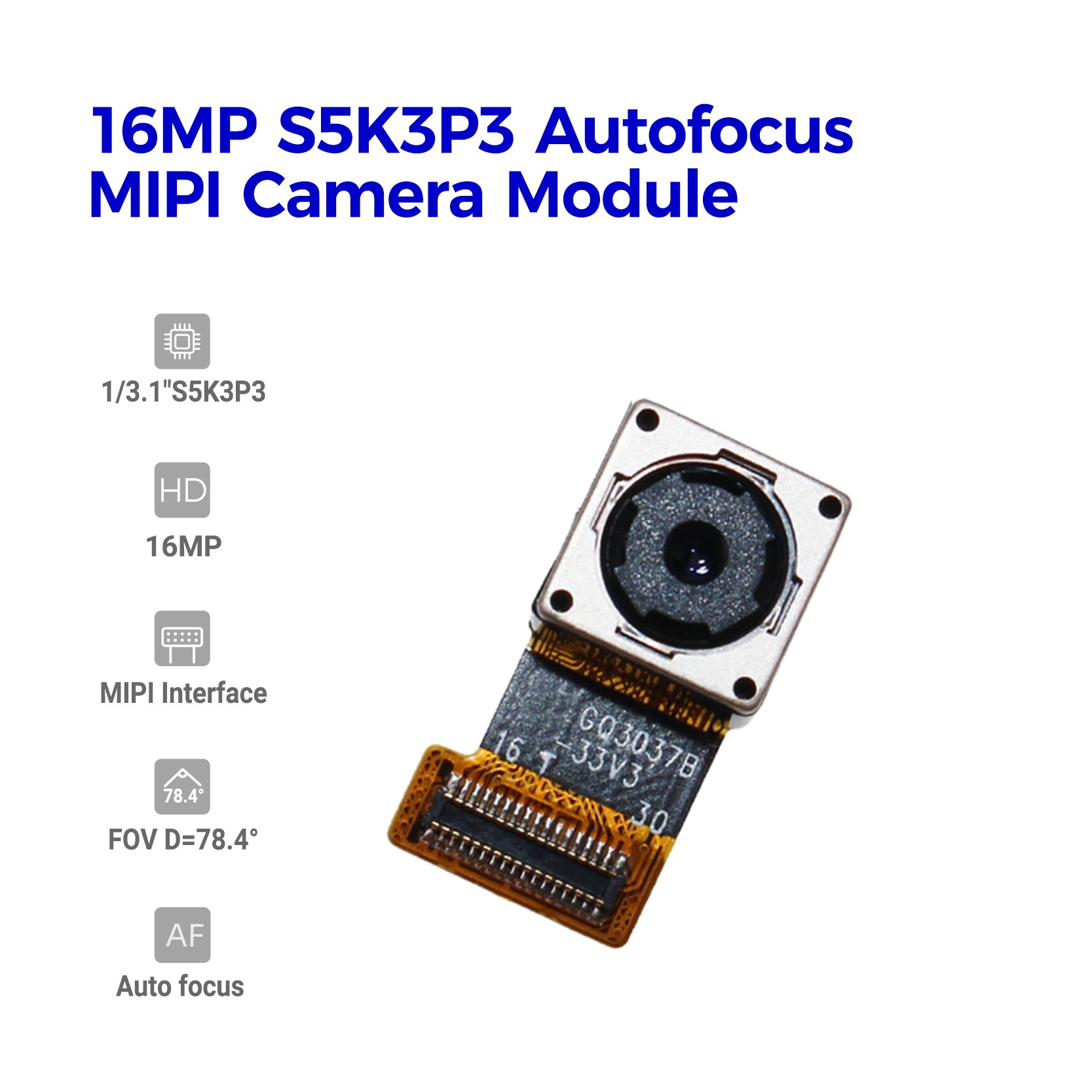 Wholesale 16MP S5K3P3 Image Sensor Customized Mini Camera Module Manufacturer and Supplier | Hampo