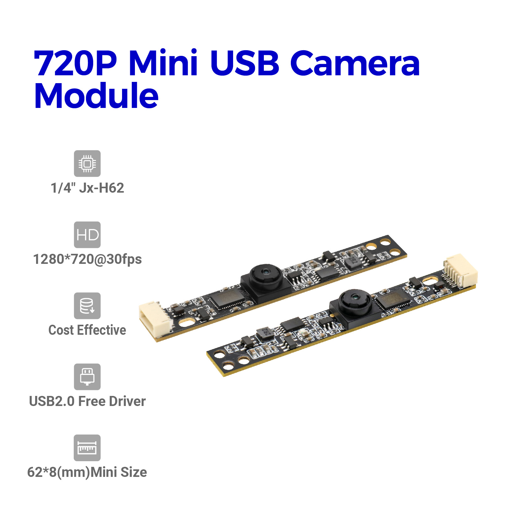 Wholesale Wide Angle Jx-H62 HD 720p USB Camera Module Manufacturer and ...