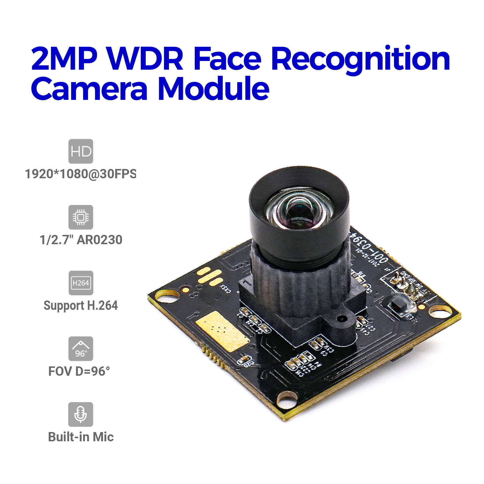 Wholesale 1080P AI Face Recognition Camera Module Manufacturer and ...