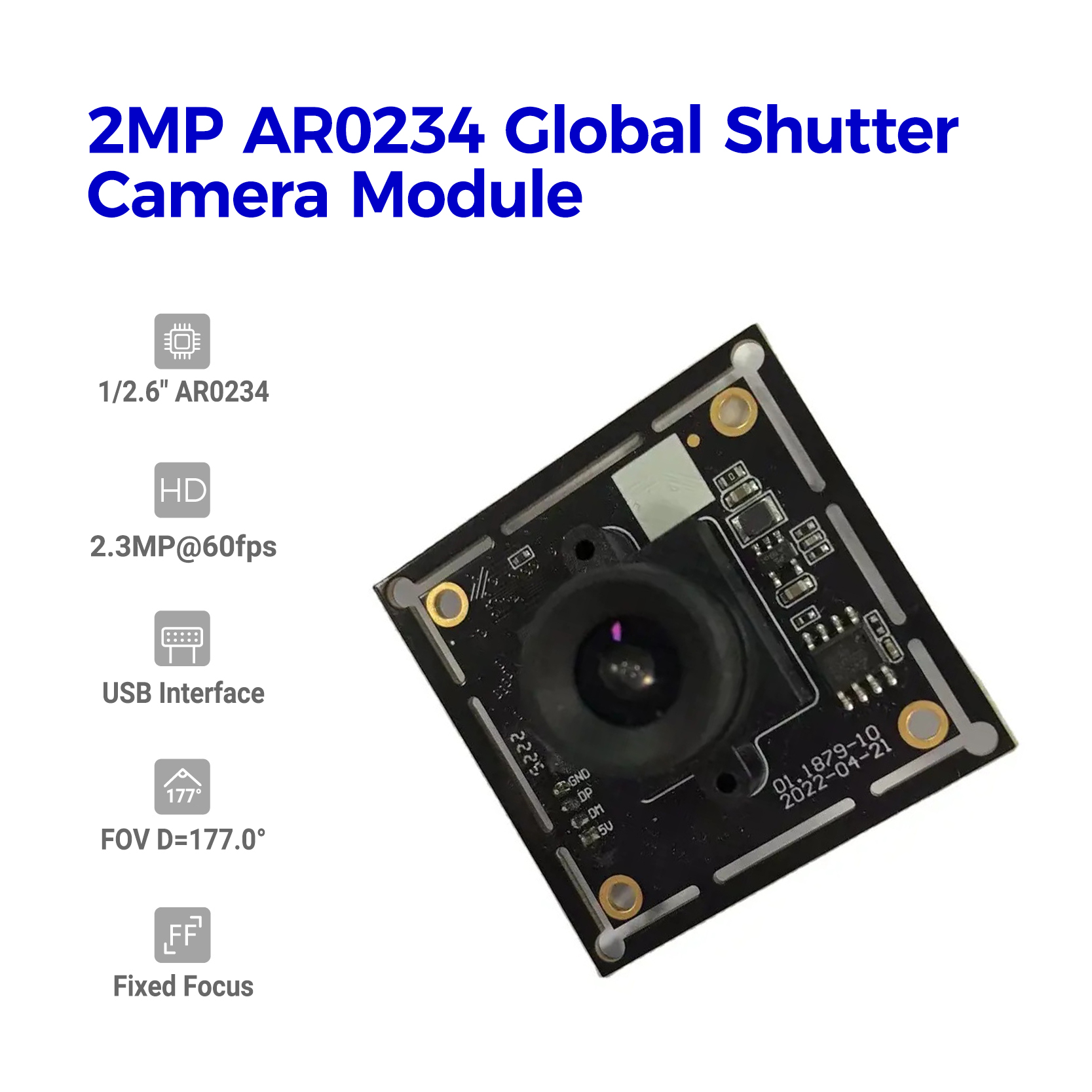 Wholesale Original Factory 120fps Global Shutter High Speed Motion ...